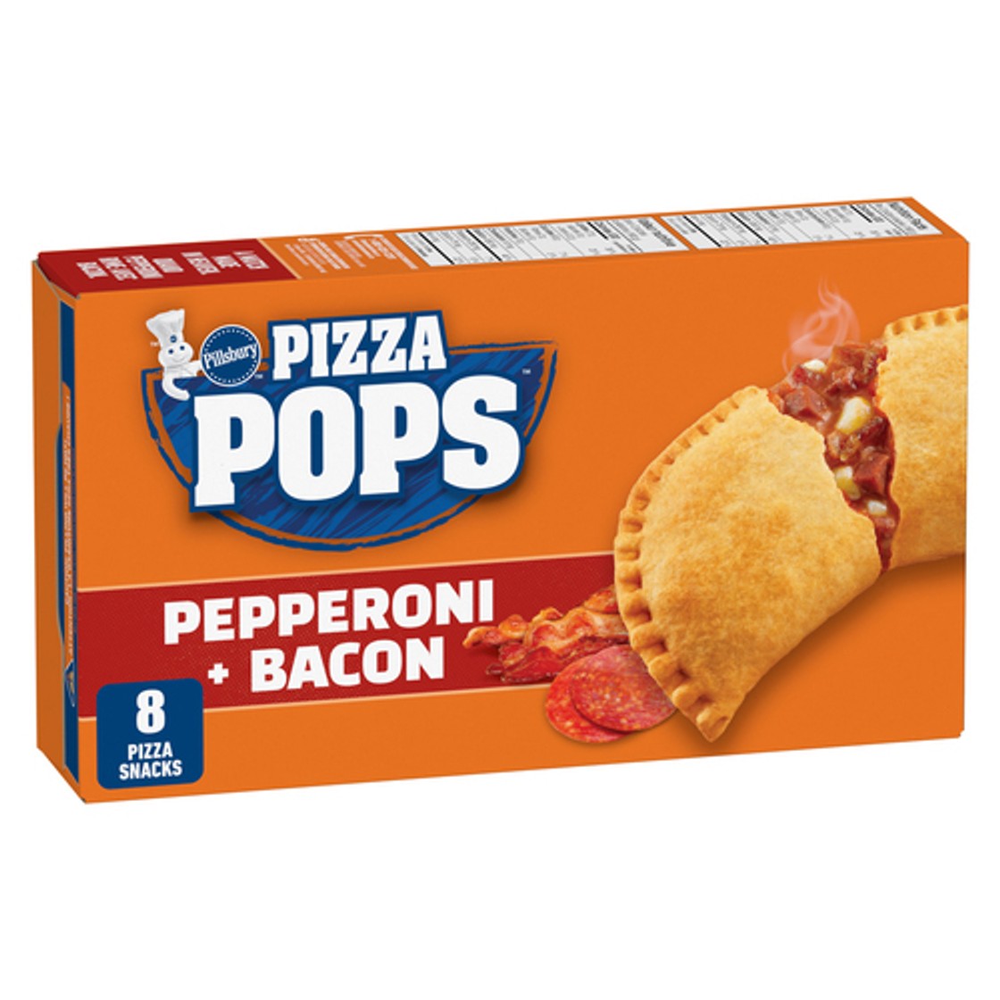 Pillsbury Pizza Pops Frozen Pizza Snacks Pepperoni And Bacon 760 g ...