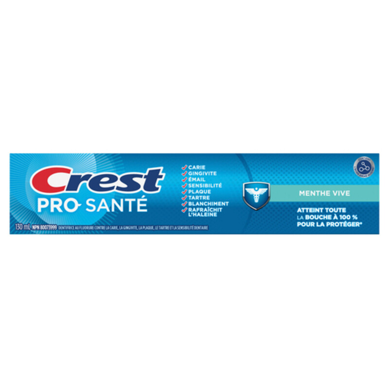 Crest Pro-Health Smooth Formula Toothpaste Clean Mint 130 ml - Voilà ...