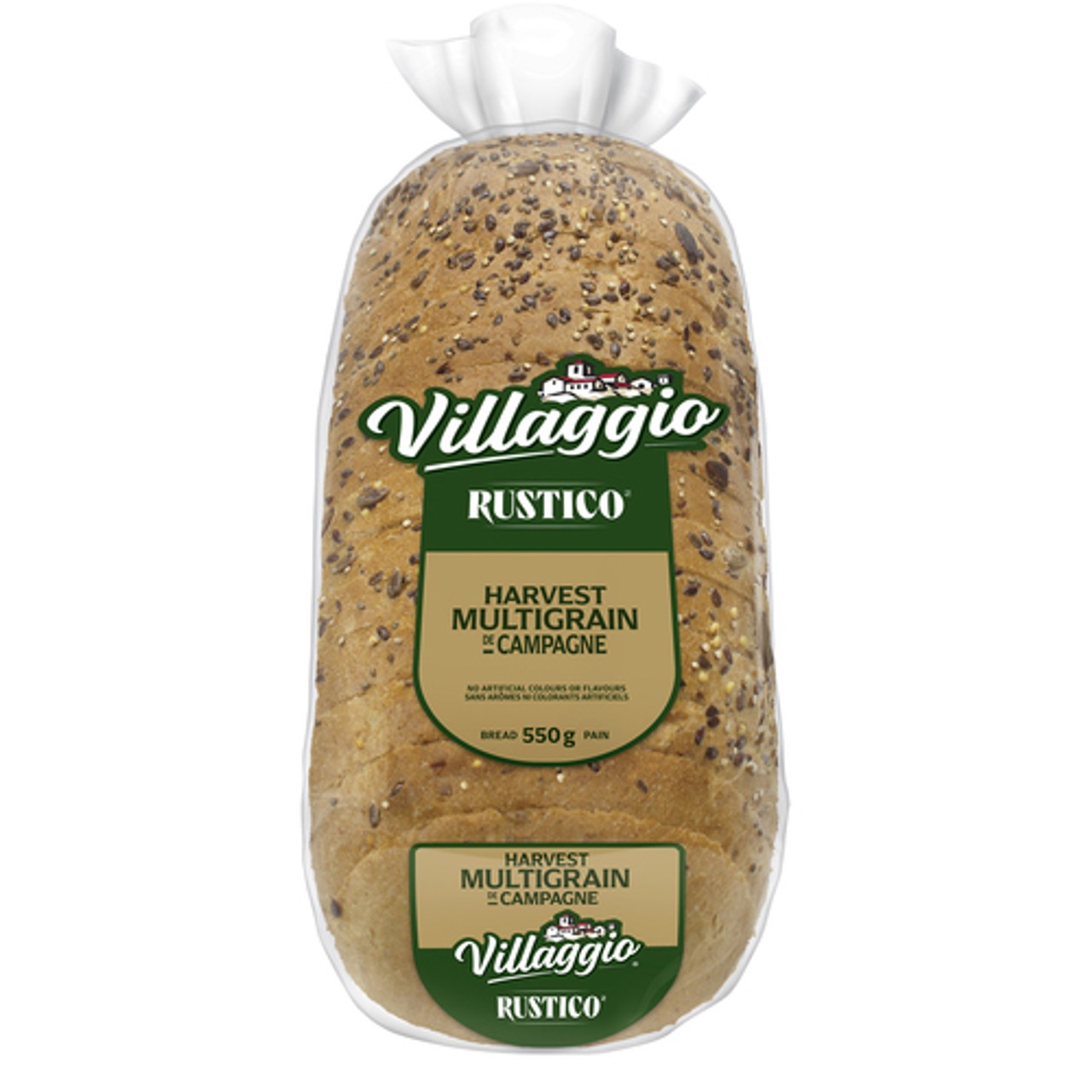 Villaggio Rustico Bread Harvest Multigrain 550 g - Voilà Online Groceries & Offers