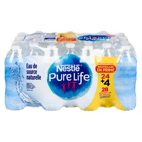 Nestlé Pure Life Natural Spring Water With Bonus 28 x 500 ml - Voilà ...