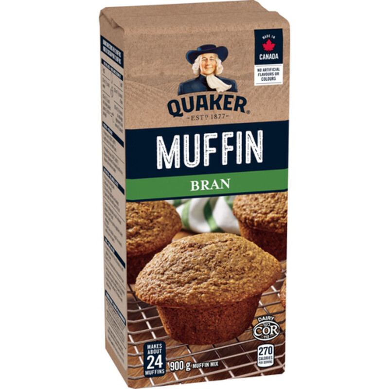 Quaker Muffin Mix Bran 900 g - Voilà Online Groceries & Offers