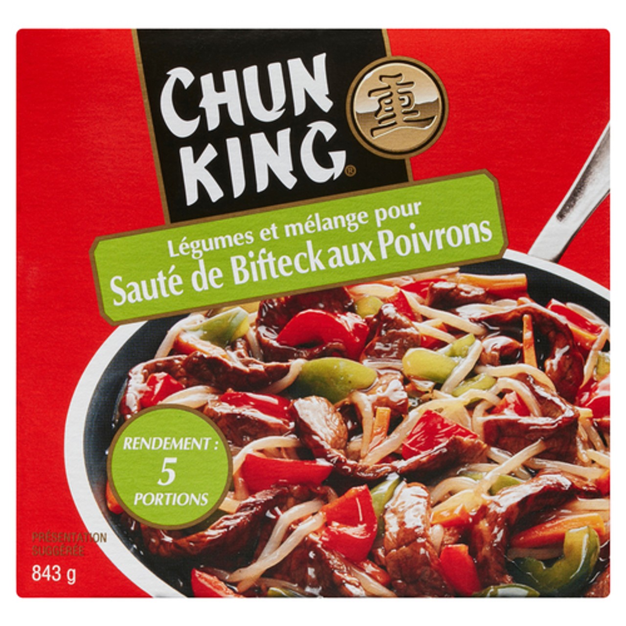 Chung King Vegetables & Sause Mix Stir Fry Pepper Steak 843 g - Voilà ...