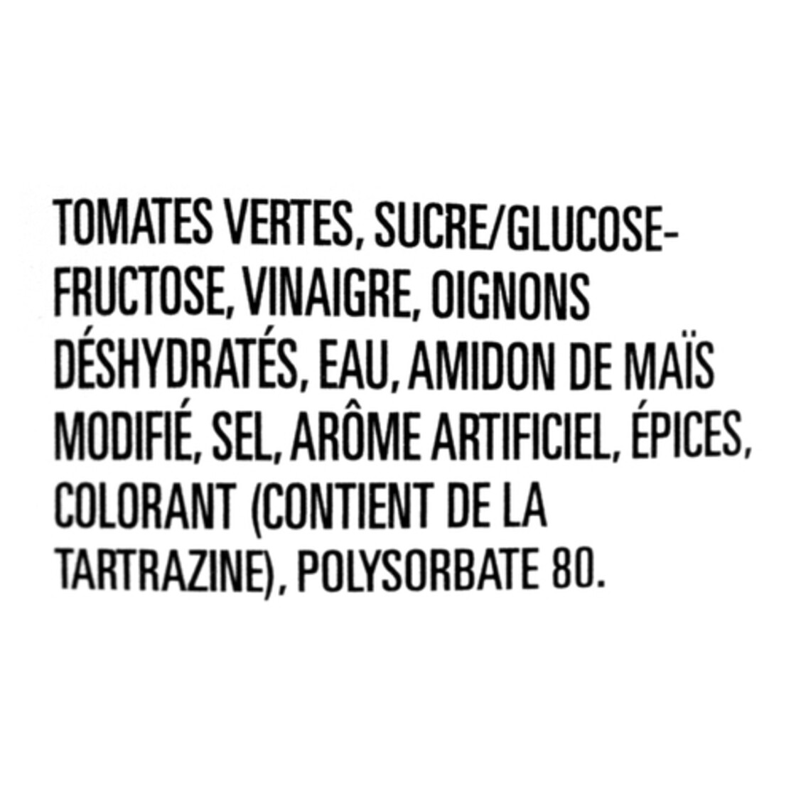 Compliments Pickled Green Tomato Chow Chow 750 ml - Voilà Online ...