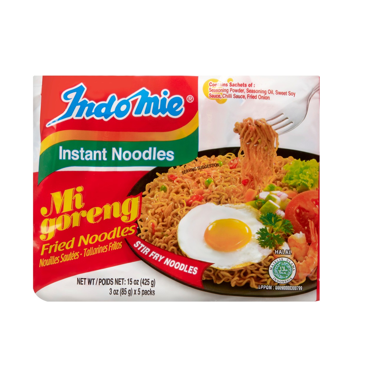 Indomie Instant Noodles Mi Goreng Fried Noodles 425 g - Voilà Online ...
