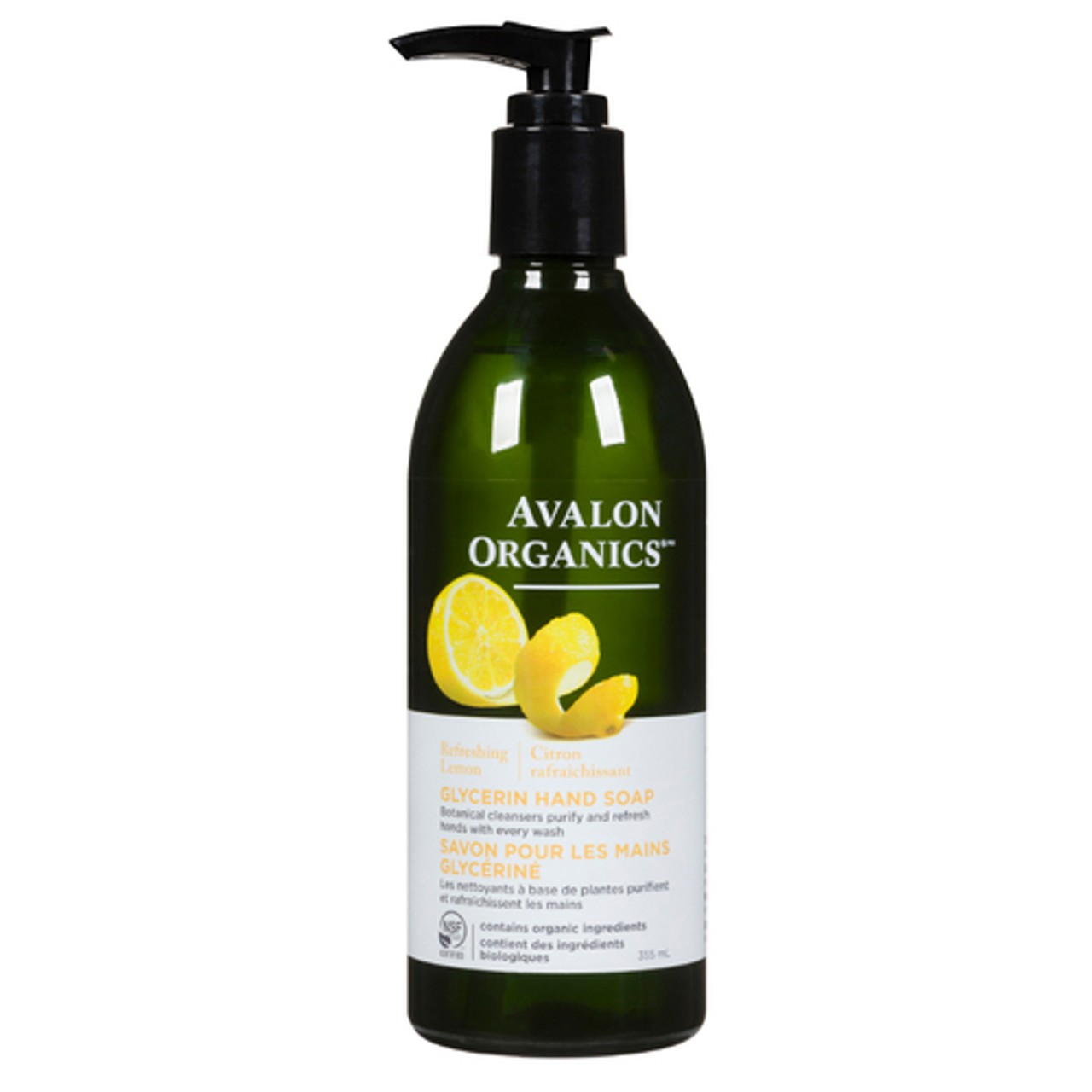 Avalon Organics Organic Liquid Hand Soap Lemon 355 ml - Voilà Online ...