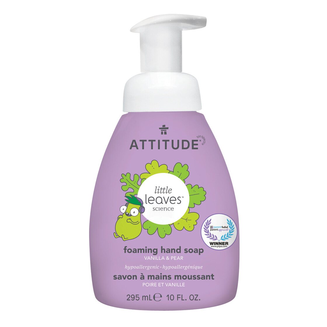 Attitude Little Leaves Foaming Hand Soap Vanilla & Pear 295 ml - Voilà ...