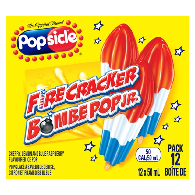 Popsicle Firecracker Ice Pops Cherry Lemon 12 x 50 ml - Voilà Online ...