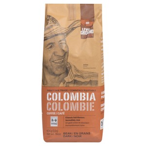 Level Ground Trading Fair Trade Colombian Dark Bean Coffee 454 g ...