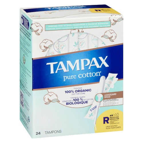Tampax Pure Tampons Original 24 EA - Voilà Online Groceries & Offers