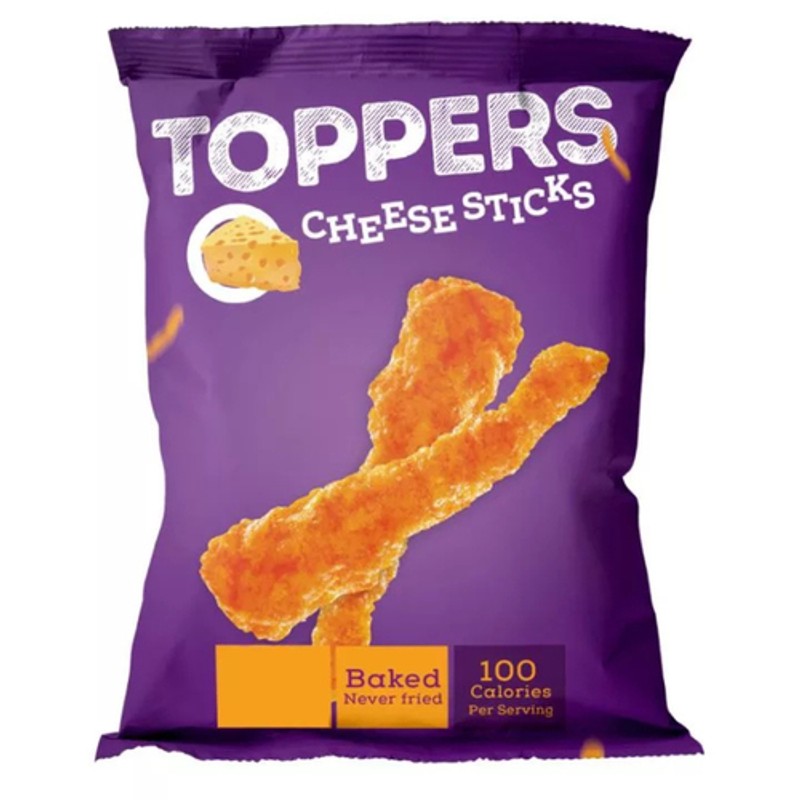 Toppers Snacks Cheddar Sticks 45 g - Voilà Online Groceries & Offers