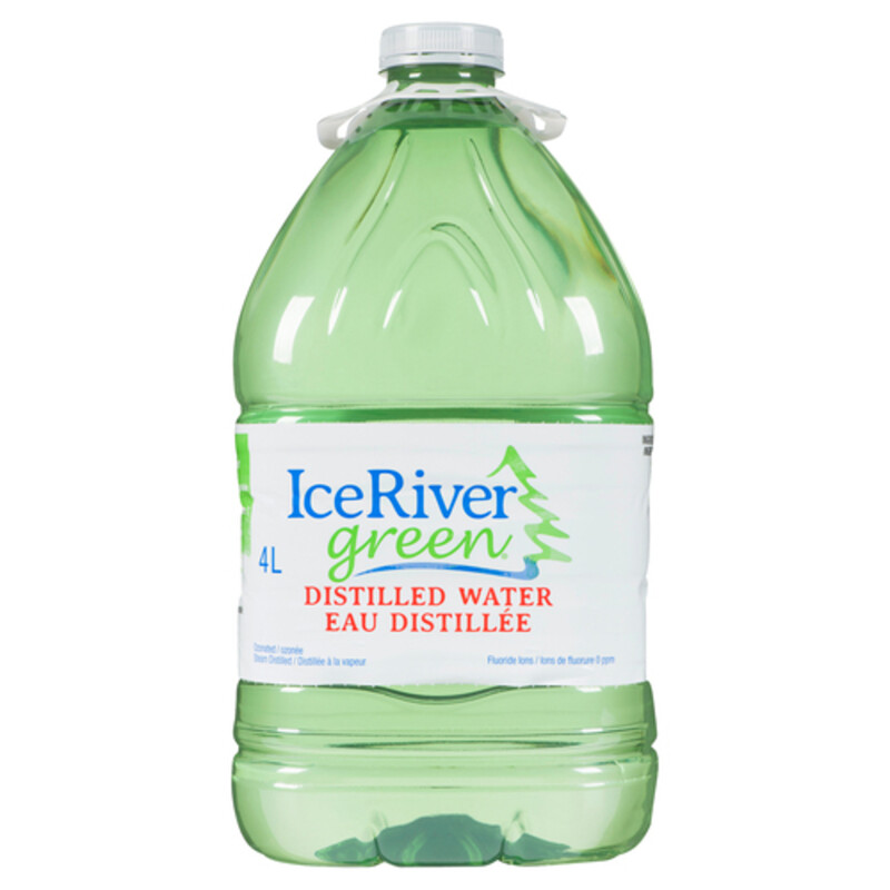 Ice River Spring Water Green Distilled 4 L - Voilà Online Groceries ...
