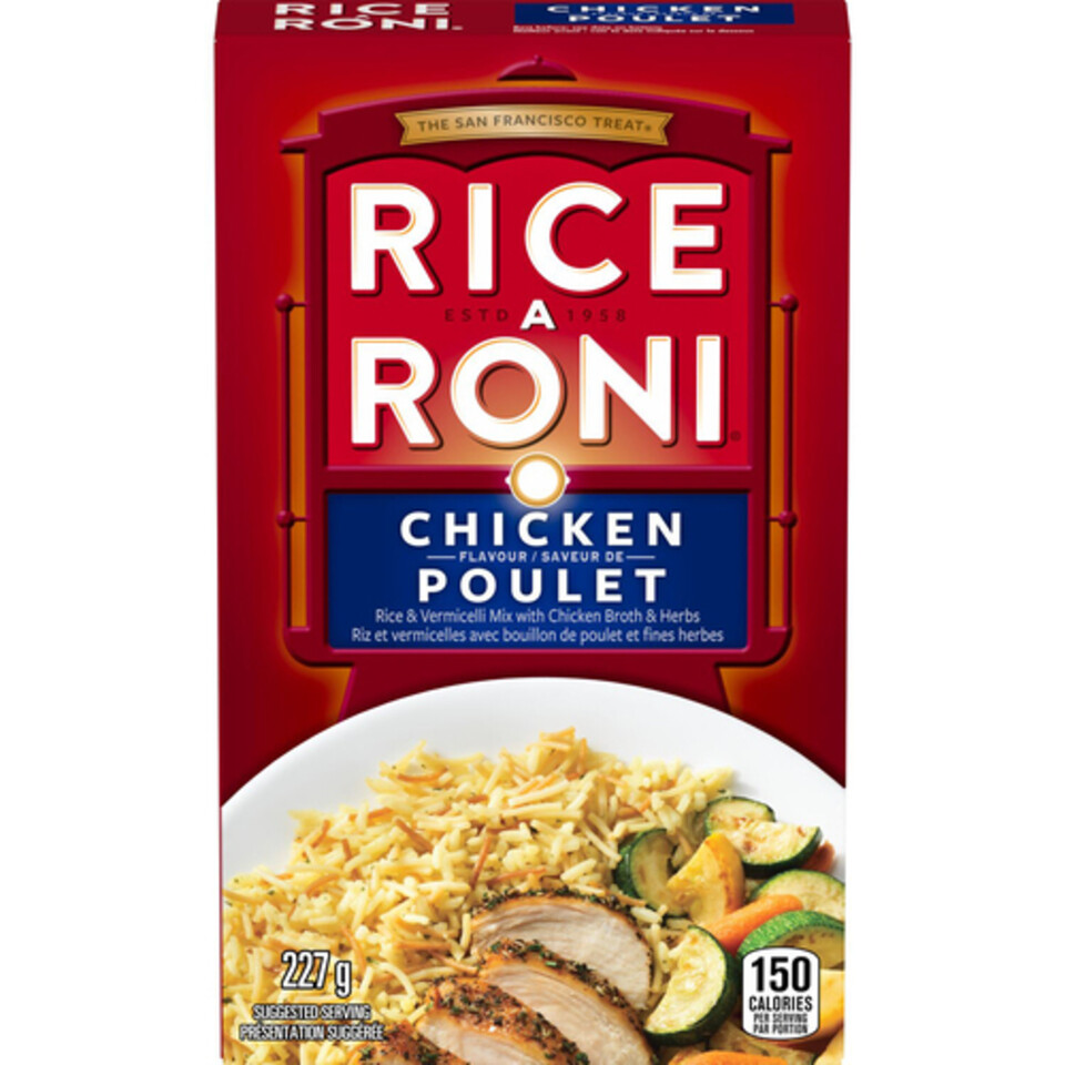 Rice A Roni Rice Chicken Flavour 227 g - Voilà Online Groceries & Offers