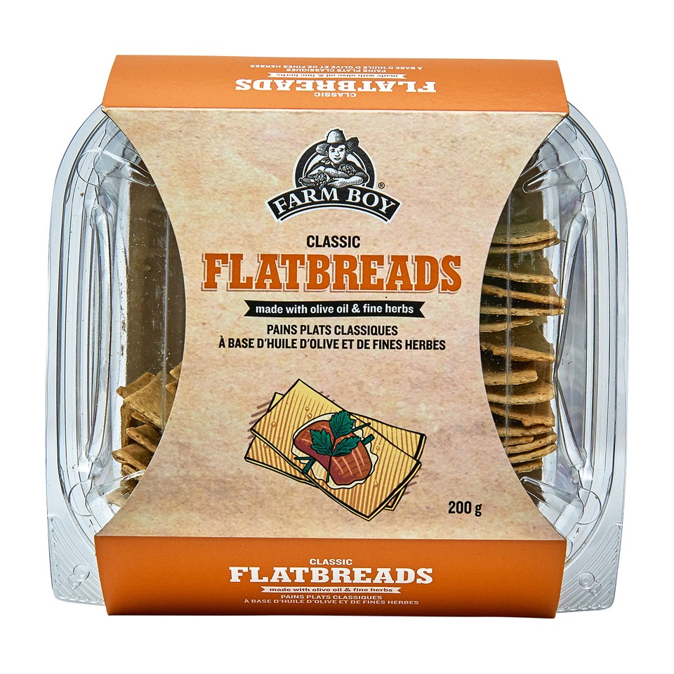 Farm Boy Flatbreads Classic 200 g - Voilà Online Groceries & Offers