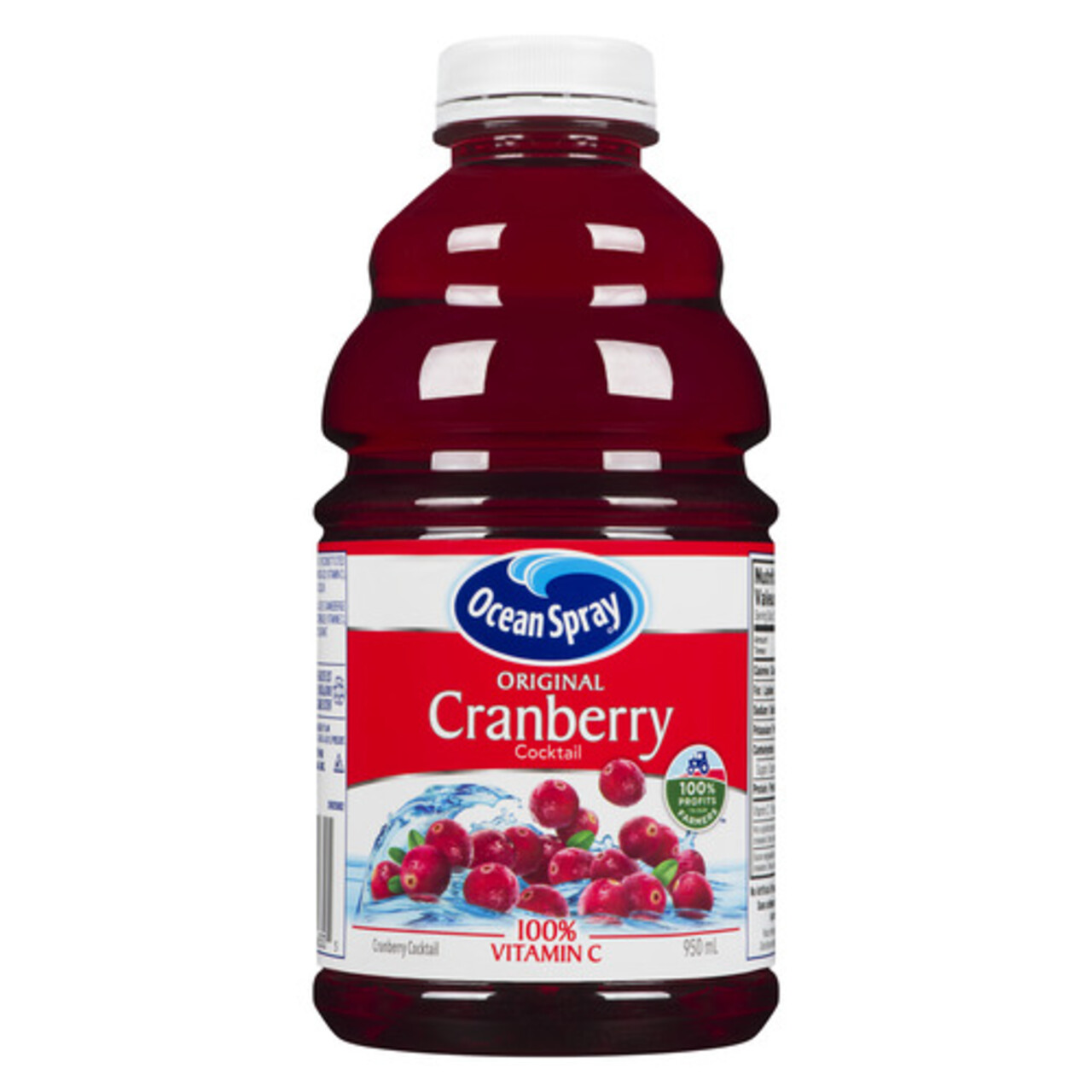 Ocean Spray Juice Cocktail Cranberry 950 ml (bottle) - Voilà Online ...