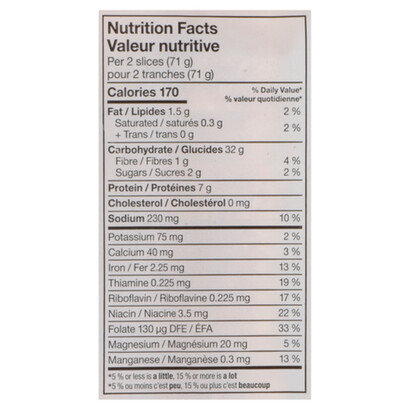 Compliments Bread White 675 g - Voilà Online Groceries & Offers