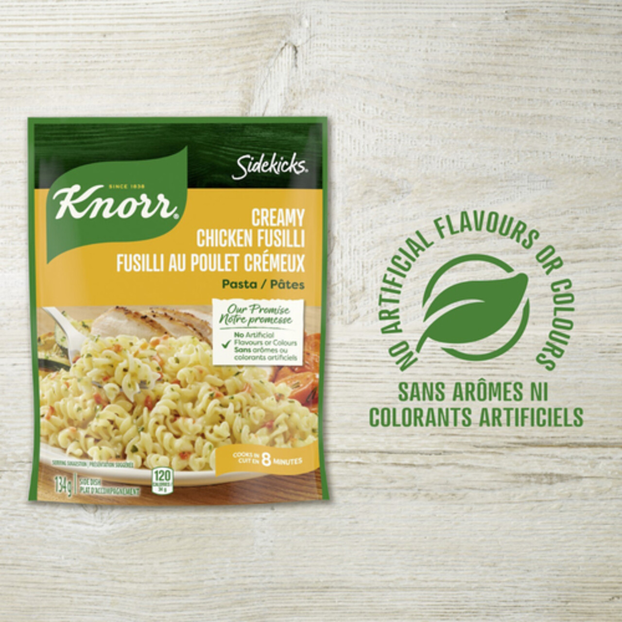 Knorr Sidekicks Pasta Side Dish Creamy Chicken Fusilli 134 g - Voilà ...