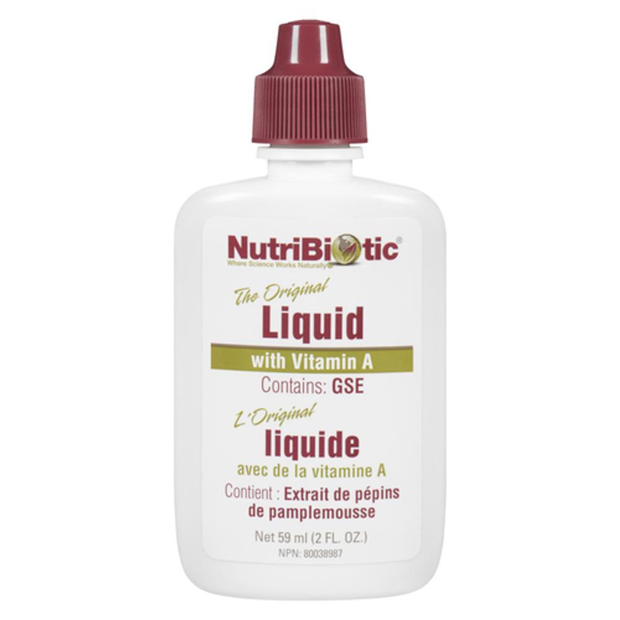Nutribiotic GSE The Original Liquid With Vitamin A 59 ml - Voilà Online ...