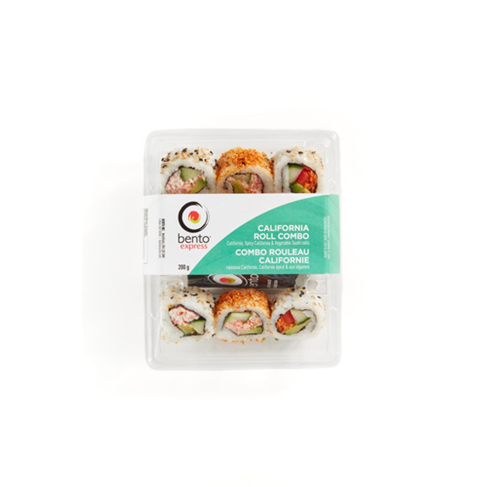 Bento Express Sushi California Roll Combo 200 g - Voilà Online ...