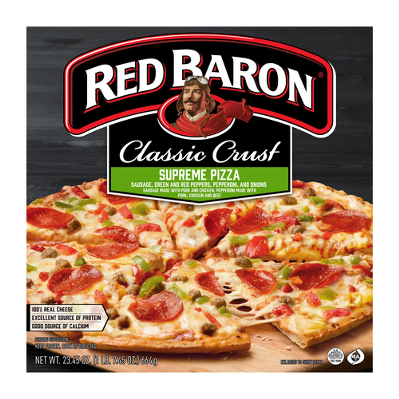 Red Baron Frozen Pizza Classic Crust Supreme 740 g - Voilà Online ...