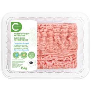 Compliments Raised Without Antibiotics Ground Chicken Extra Lean 454 g ...