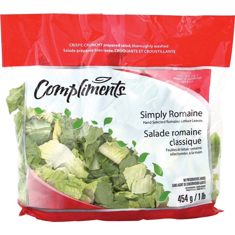 Compliments Salad Kit Simply Romaine 454 g - Voilà Online Groceries ...