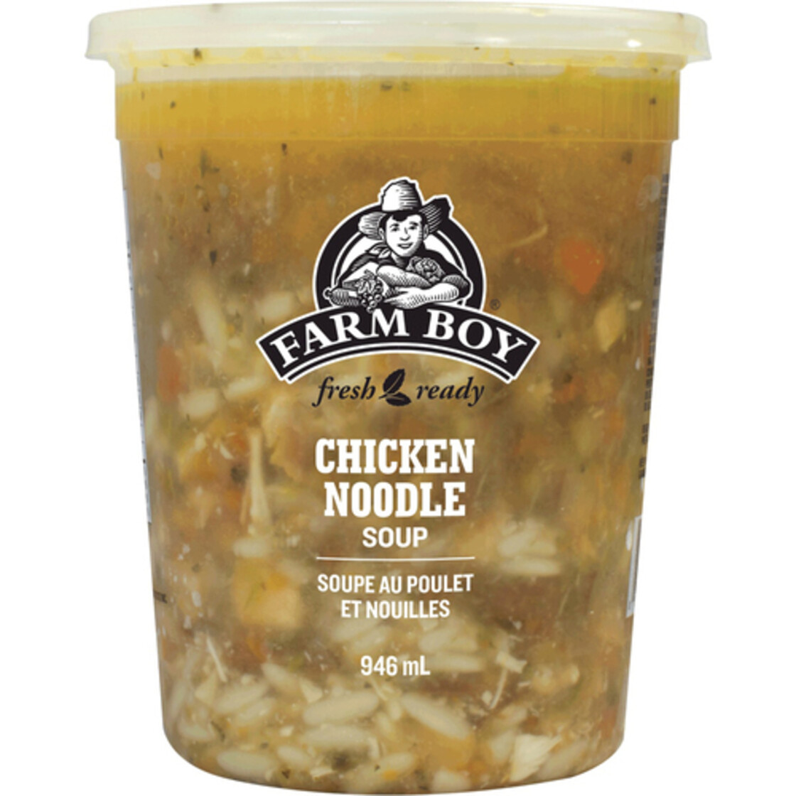 Farm Boy Soup Chicken Noodle 946 ml - Voilà Online Groceries & Offers