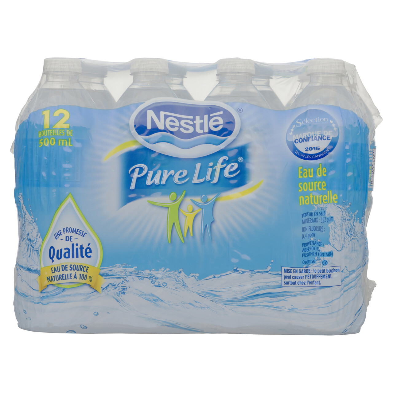 Nestlé Pure Life Spring Water 12 x 500 ml (bottles) - Voilà Online ...