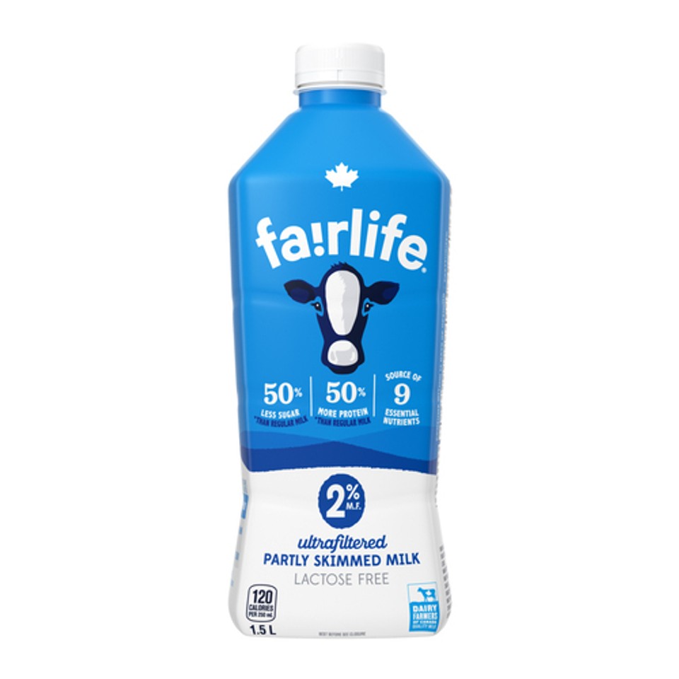 Fairlife Lactose-Free 2% Milk Ultrafiltered Partly Skimmed 1.5 L ...