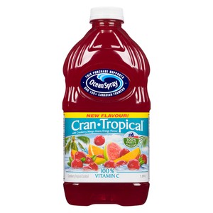 Ocean Spray Juice Cocktail Cranberry Tropical 1.89 L (bottle) - Voilà ...