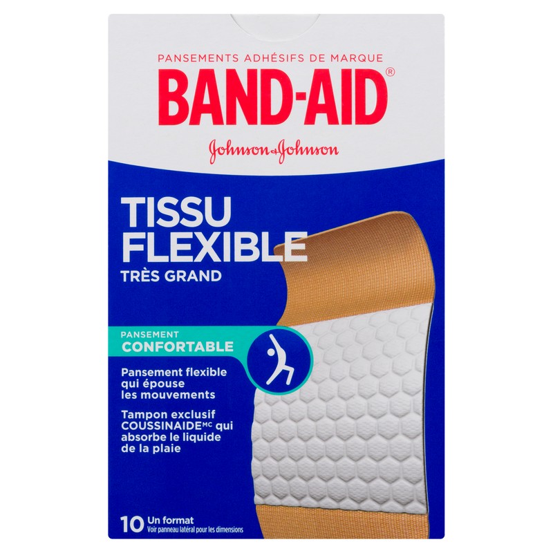 Band-Aid Extra Large Bandages All One Size 10 EA - Voilà Online ...