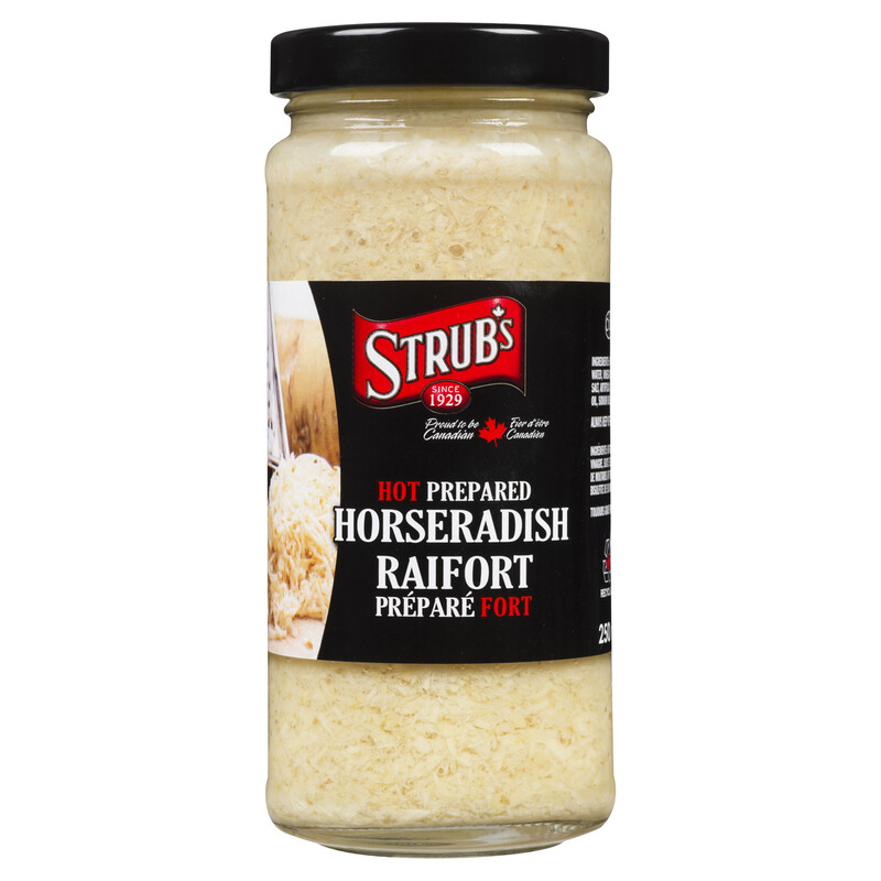 Strub's Horseradish Hot Prepared 250 ml - Voilà Online Groceries & Offers