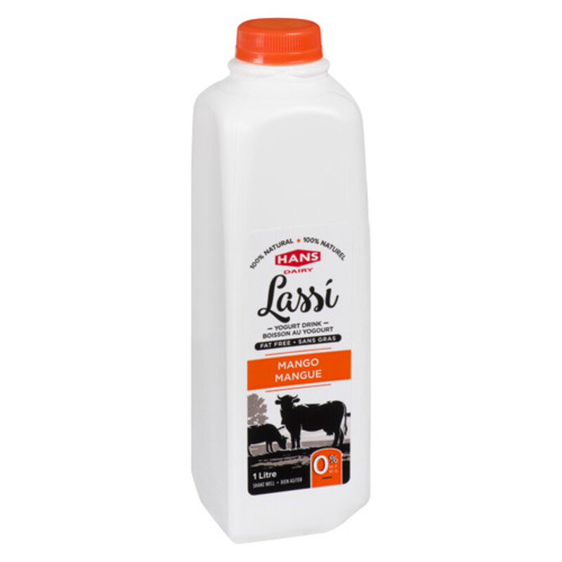 Hans Dairy Mango Lassi Mango Yogurt Smoothie 1000 ml - Voilà Online ...
