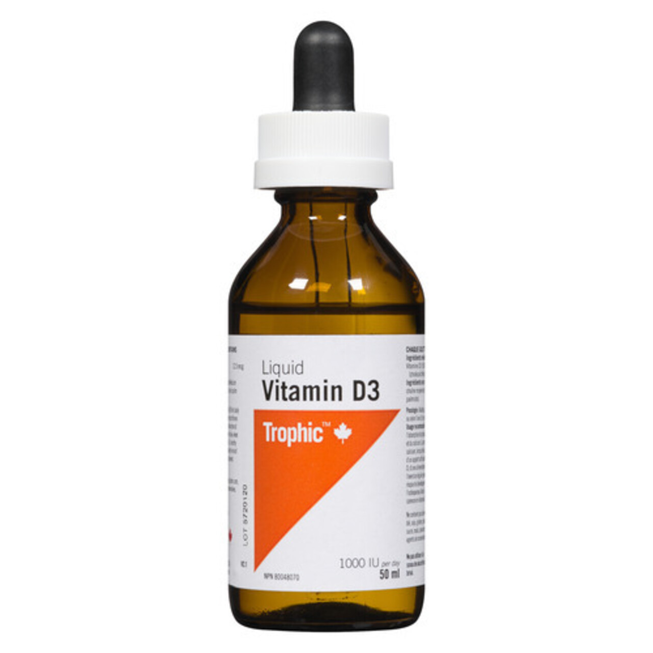 Trophic Vitamin D3 Liquid 50 ml - Voilà Online Groceries & Offers