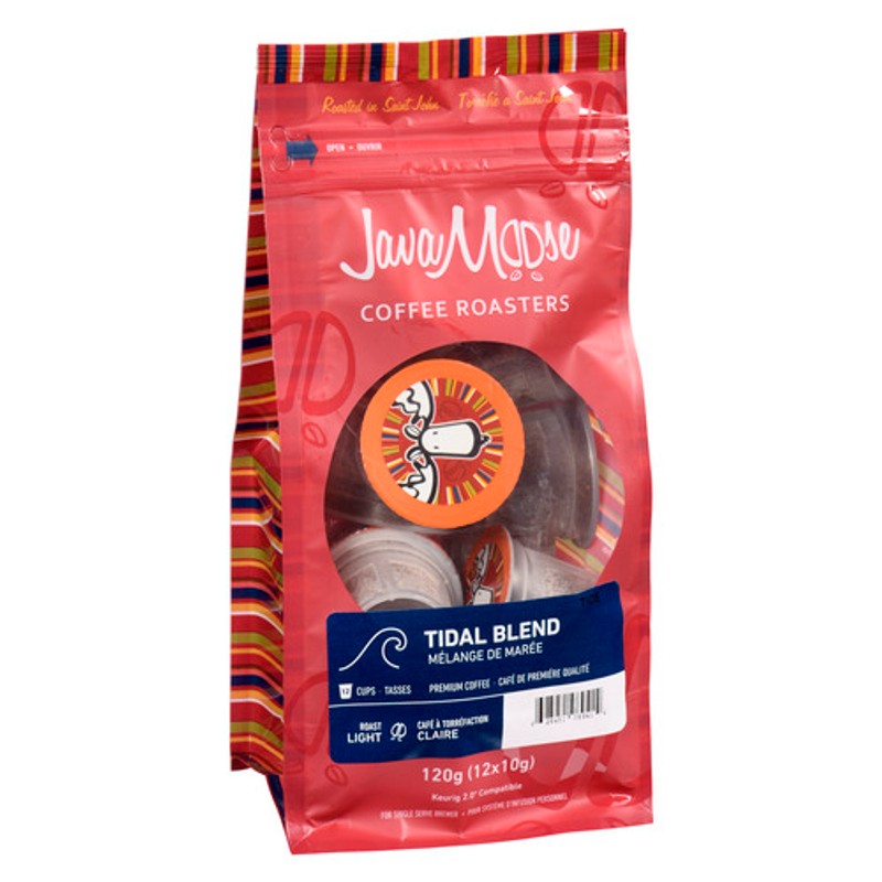 Java Moose Coffee Pods Tidal Blend 120 g - Voilà Online Groceries & Offers