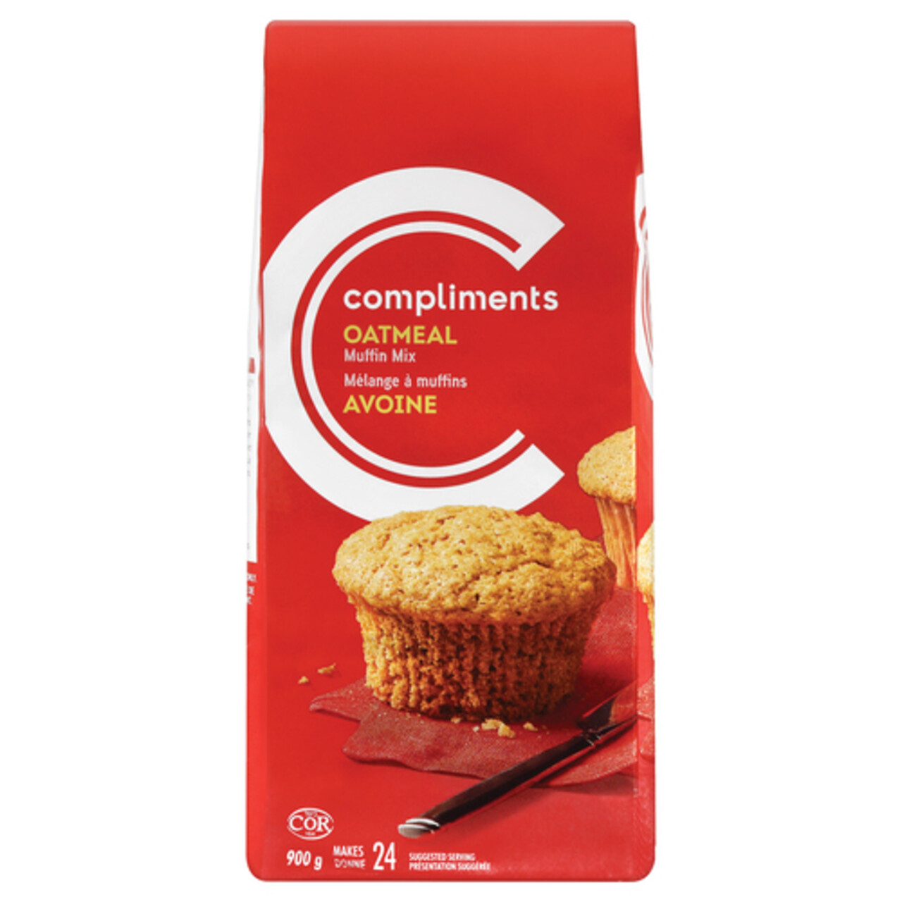 Compliments Oatmeal Muffin Mix 900 g - Voilà Online Groceries & Offers
