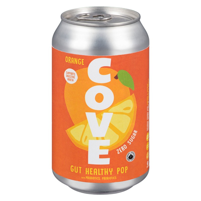 Cove Orange Pop 355 ml (can) - Voilà Online Groceries & Offers
