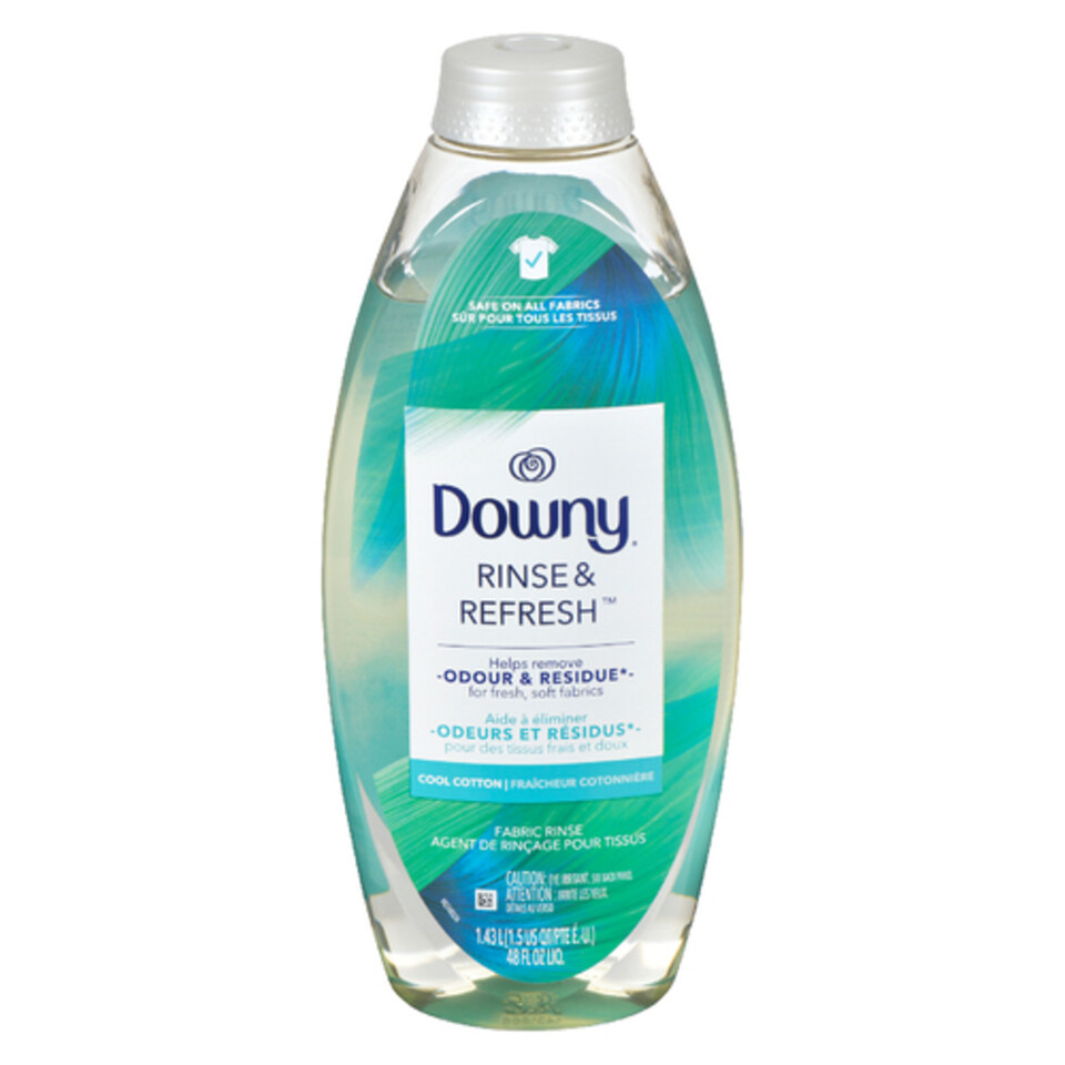 Downy Liquid Fabric Enhancers Rinse & Refresh Cool Cotton 1.43 L ...