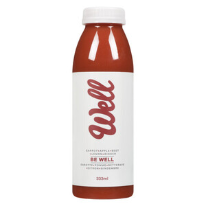 Well Juicery Be Well Juice Cold Pressed 333 ml (bottle) - Voilà Online ...