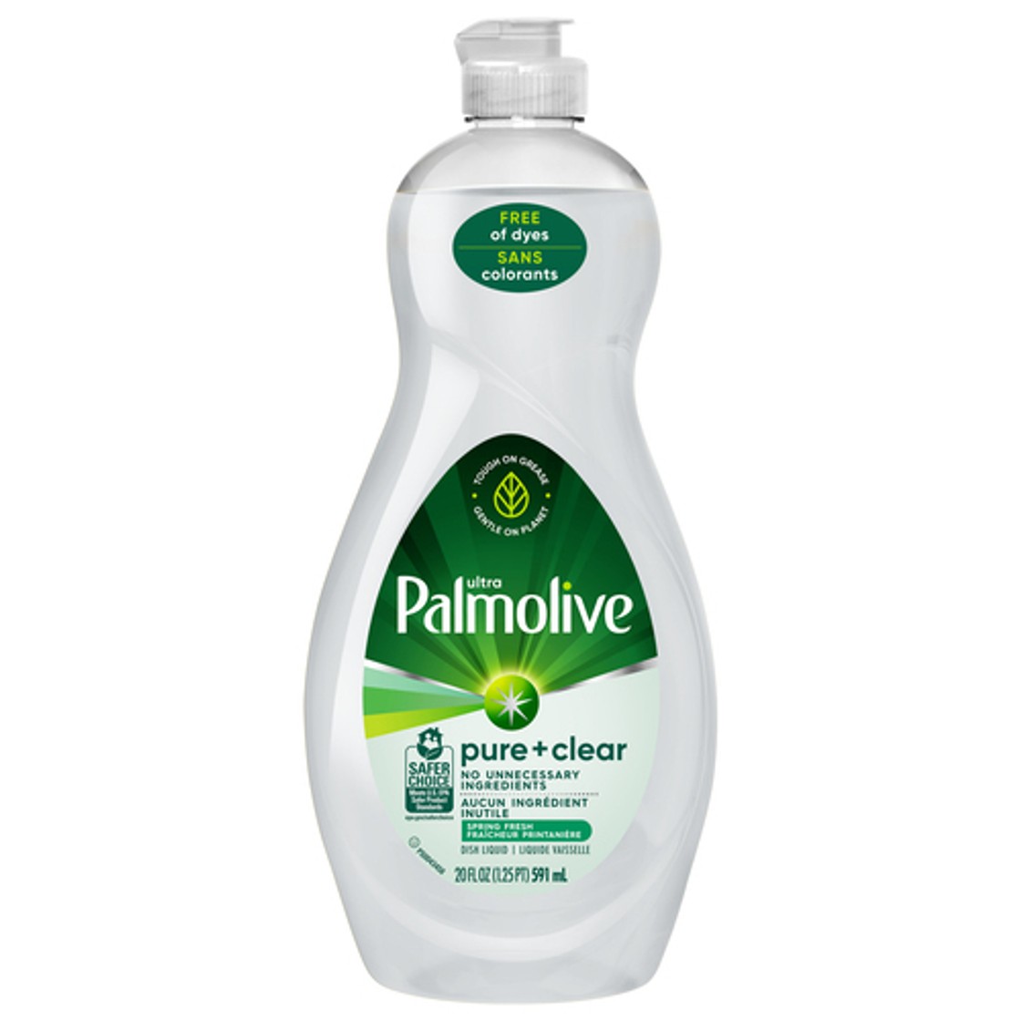 Palmolive Ultra Pure + Clear Dish Soap 591 ml - Voilà Online Groceries ...