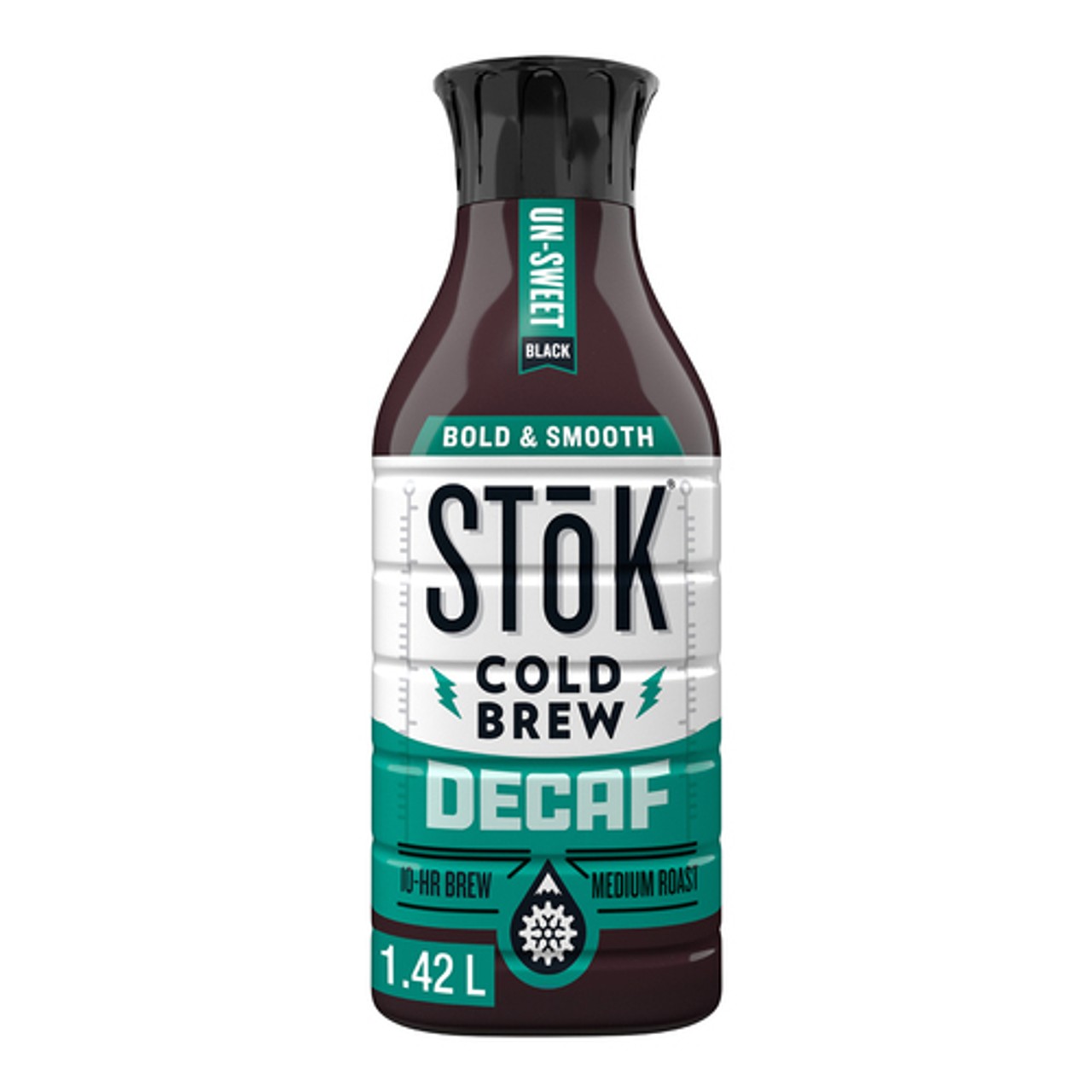 STOK Cold Brew Decaffeinated Black Unsweetened 1.42 L (bottle) - Voilà ...