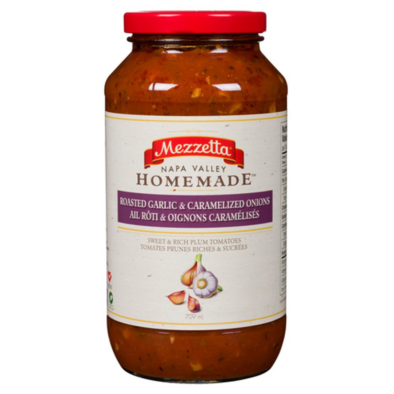 Mezzetta Napa Valley Homemade Pasta Sauce Roasted Garlic & Caramelized ...