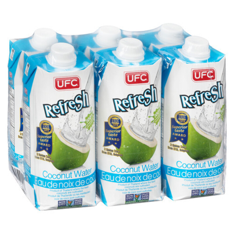 UFC Coconut Water 100% 6 x 500 ml - Voilà Online Groceries & Offers