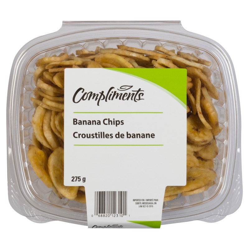 Compliments Banana Chips 275 g - Voilà Online Groceries & Offers