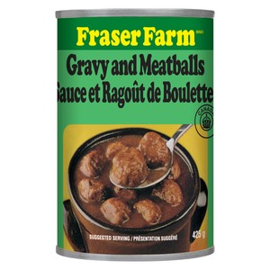 Fraser Farm Gravy & Meatballs 425 g - Voilà Online Groceries & Offers