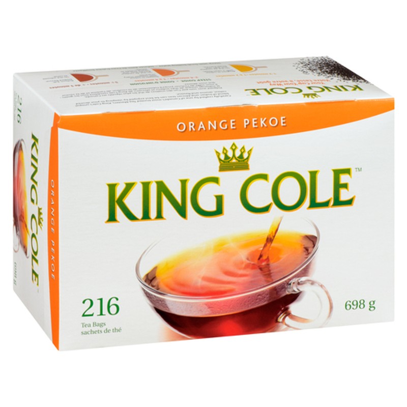 King Cole Tea Orange Pekoe 216 Tea Bags - Voilà Online Groceries & Offers