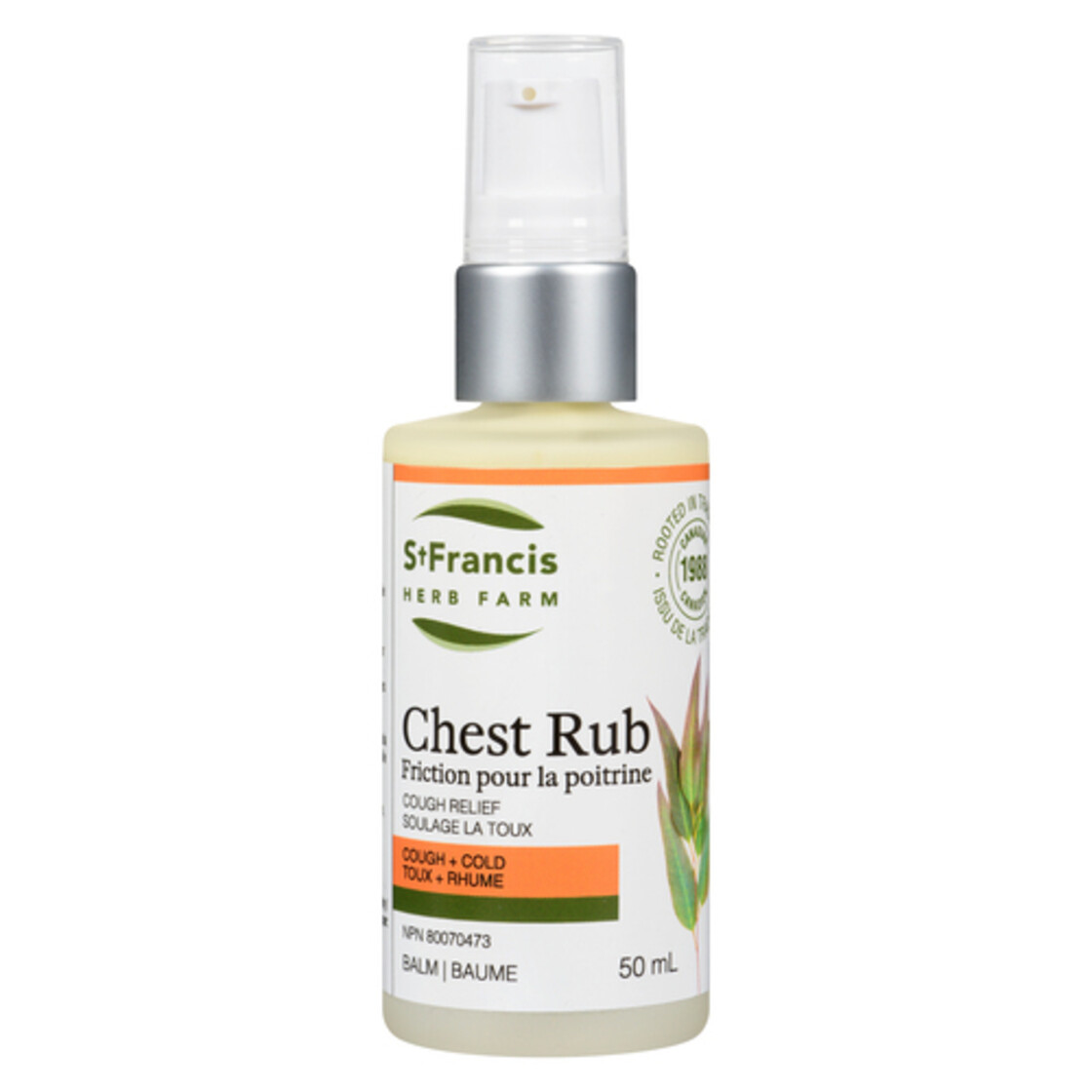 St. Francis Herb Farm Stop It Cold Chest Rub 50 ml - Voilà Online ...