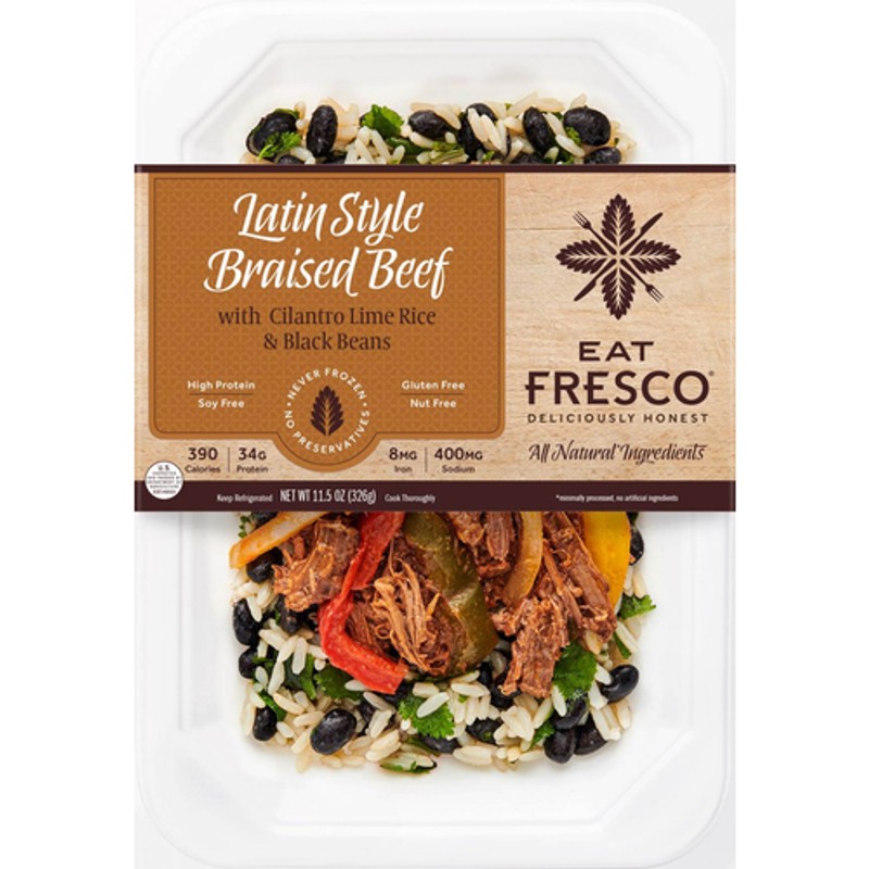 Eat Fresco Frozen Meal Braised Beef Latin Style 326 g - Voilà Online ...