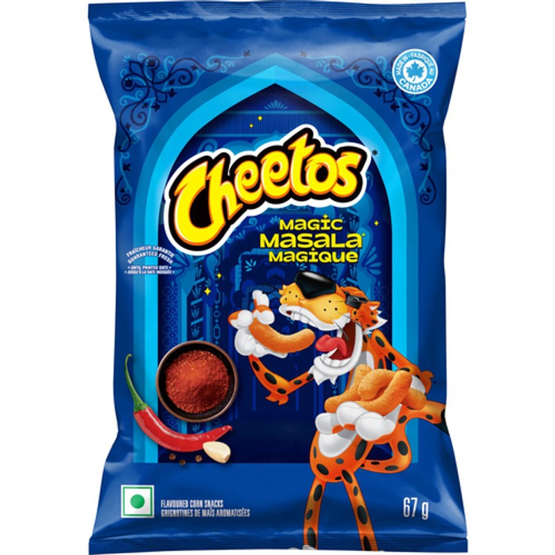 Cheetos Puffs Corn Snacks Magic Masala Flavoured 67 g - Voilà Online ...