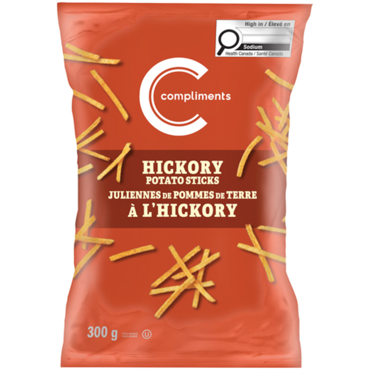 Compliments Hickory Potato Sticks 300 g - Voilà Online Groceries & Offers