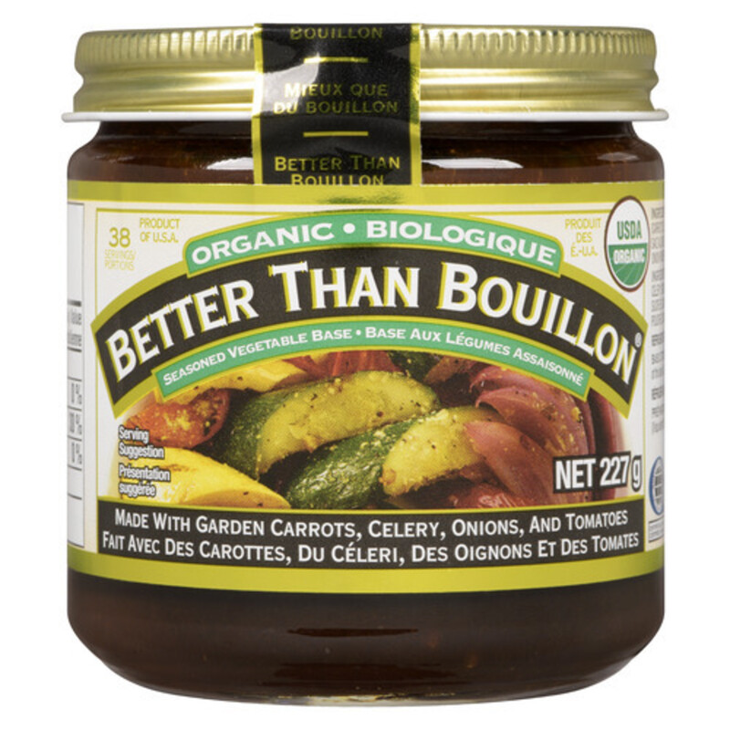 Better Than Bouillon Organic Soup Base Vegetable 227 g - Voilà Online ...